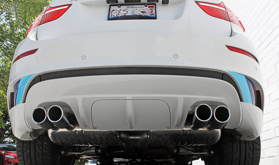 Evasive Motorsports: Eisenmann Performance Exhaust - BMW E71 X6M (4x90mm)