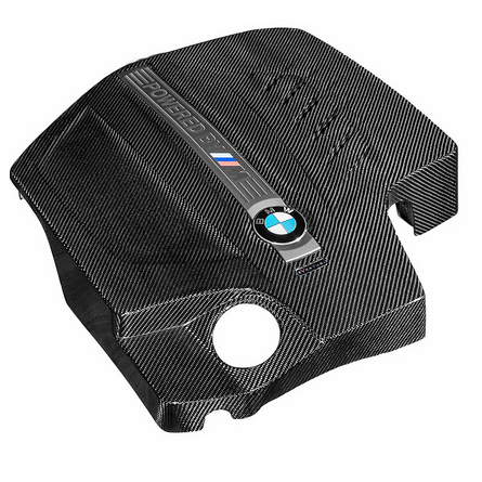 Evasive Motorsports: Eventuri Black Carbon Engine Cover - BMW M2 (F87)