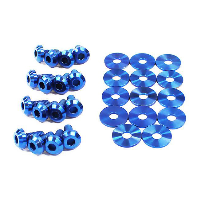 Evasive Motorsports: Dress Up Bolts Titanium Partial Engine Bay Kit ...