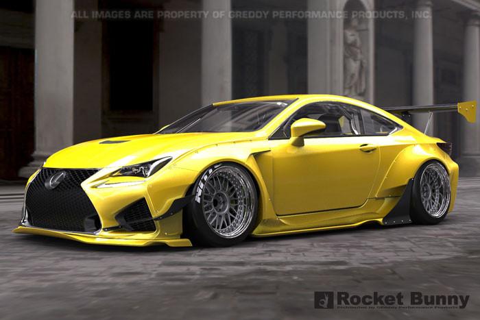Evasive Motorsports: Rocket Bunny Front Canards - Lexus RC-F 15+