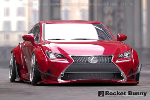 Evasive Motorsports: Rocket Bunny Front Lip - Lexus RC