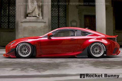 Evasive Motorsports: Rocket Bunny Side Skirts - Lexus RC