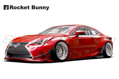 Evasive Motorsports: Rocket Bunny Front Canards - Lexus RC