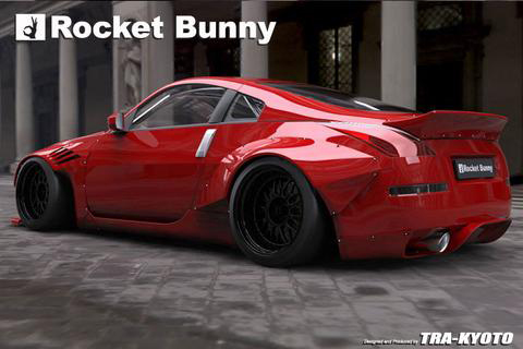 Evasive Motorsports: Rocket Bunny Duck Tail Wing - Nissan Z33