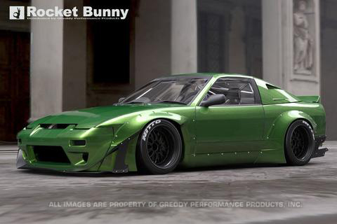 Evasive Motorsports: Rocket Bunny Canards Ver. 2 - Nissan RPS13