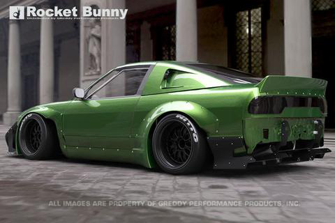 Evasive Motorsports: Rocket Bunny Rear Diffuser Ver. 2 - Nissan RPS13