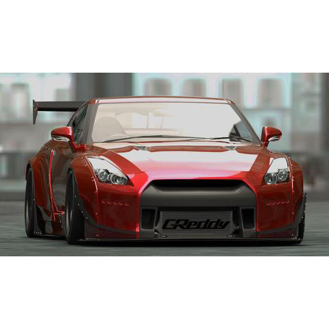 Evasive Motorsports: Rocket Bunny Side Canards Ver. 2 - Nissan GT-R R35