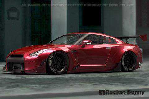 Evasive Motorsports: Rocket Bunny Front Wide Fenders Ver. 2 - Nissan GT ...