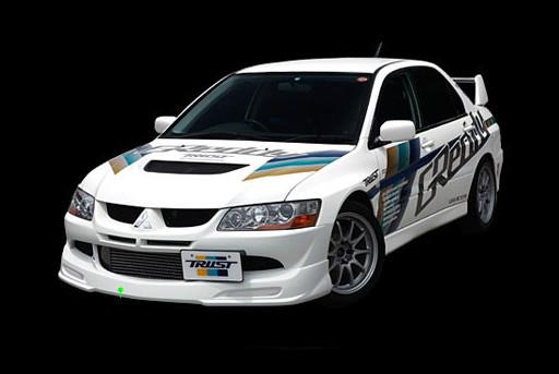 Evasive Motorsports: Greddy / Gracer Mitsubishi EVO VIII 03-05 Front ...