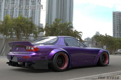 Evasive Motorsports: Pandem Boss Rear Duck Tail Wing - Mazda RX-7 FD3S