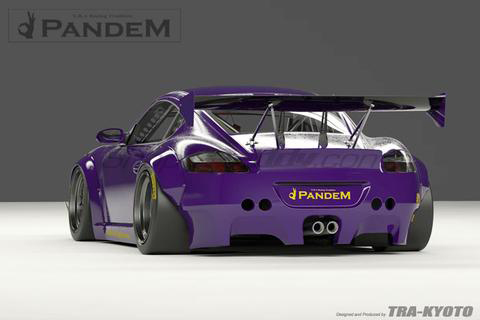 Evasive Motorsports: Pandem GT Wing - Porsche Cayman 09-12