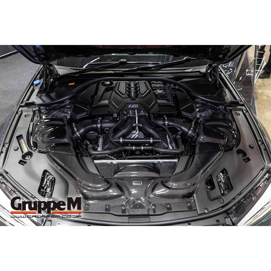 Evasive Motorsports: GruppeM Ram Air System - BMW M5 F90 4.4 Twin Turbo ...