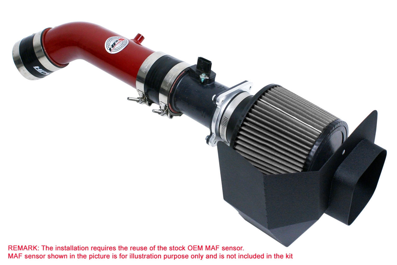 Evasive Motorsports: HPS Shortram Air Intake (Red) - Nissan 350Z 3.5L ...
