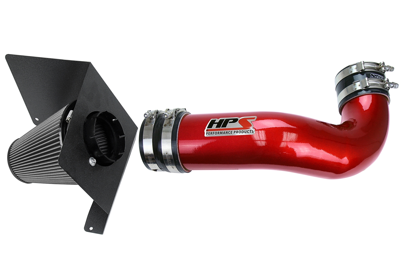 Evasive Motorsports: HPS Shortram Air Intake (Red) - Chevy Cheyenne ...