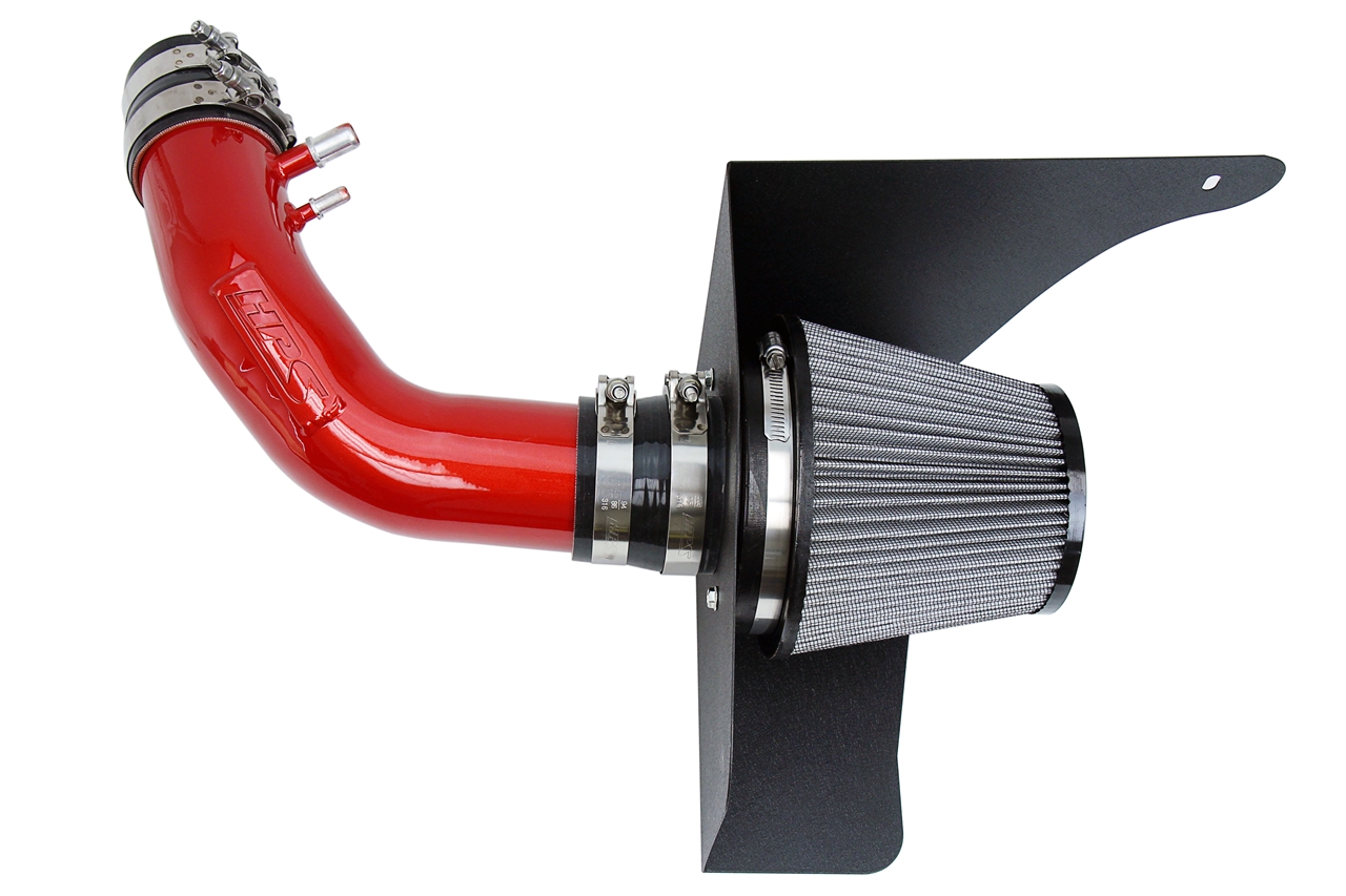 Evasive Motorsports: HPS Shortram Air Intake (Red) - Ford Mustang 3.7L ...