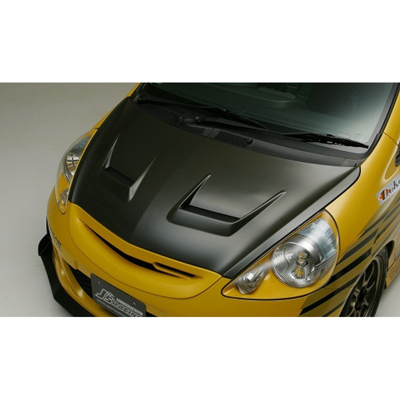 Evasive Motorsports: J's Racing Type V Hood - Honda FIT 07-08 GD3 (FRP ...