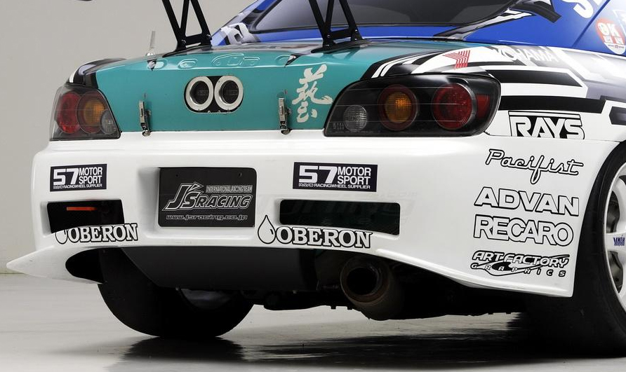 Evasive Motorsports: J's Racing Type S Rear Bumper (FRP) - Honda S2000 ...