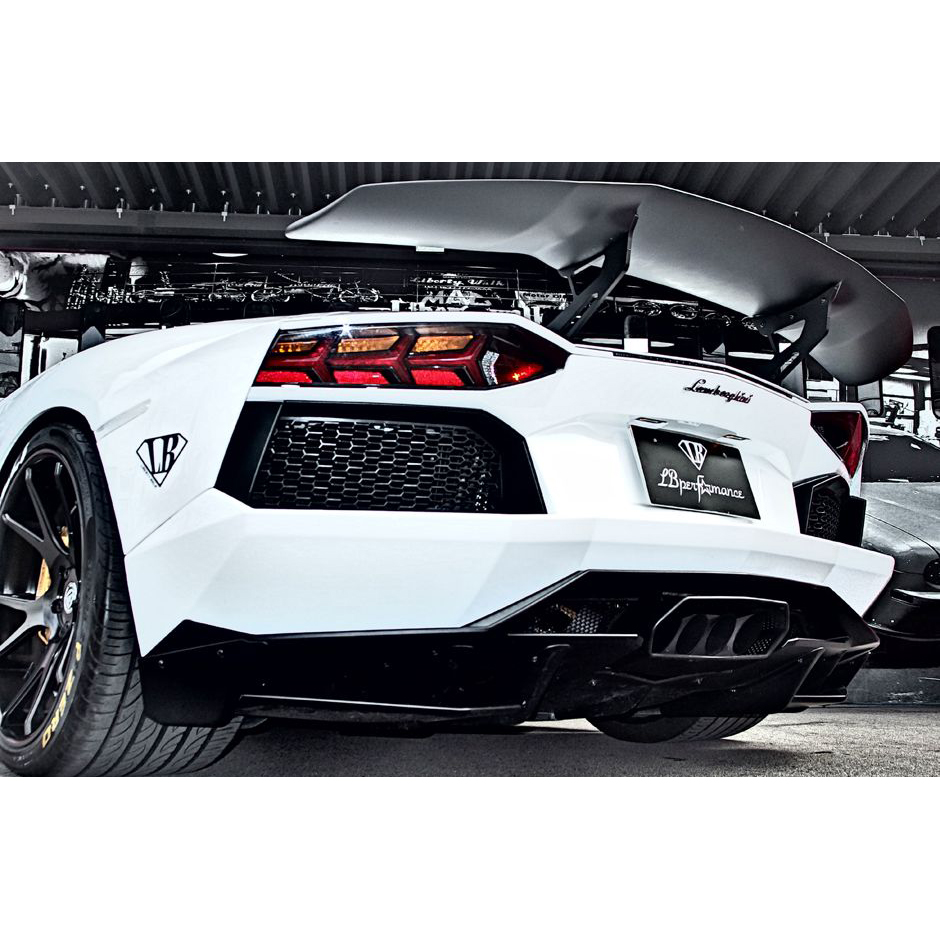 Evasive Motorsports: Liberty Walk Perfomance Rear Diffuser (CARBON ...