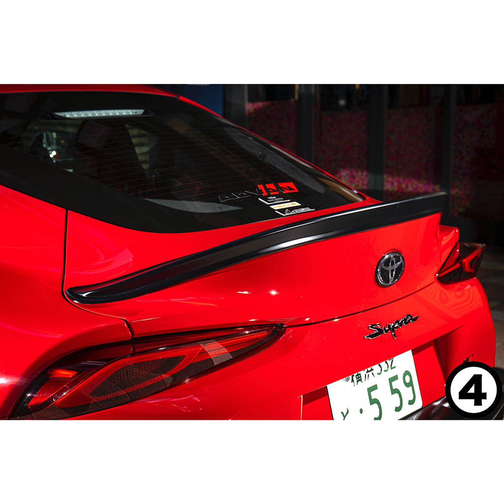 Evasive Motorsports: Max Orido x AKEa Trunk Spoiler - Toyota GR Supra 2020+