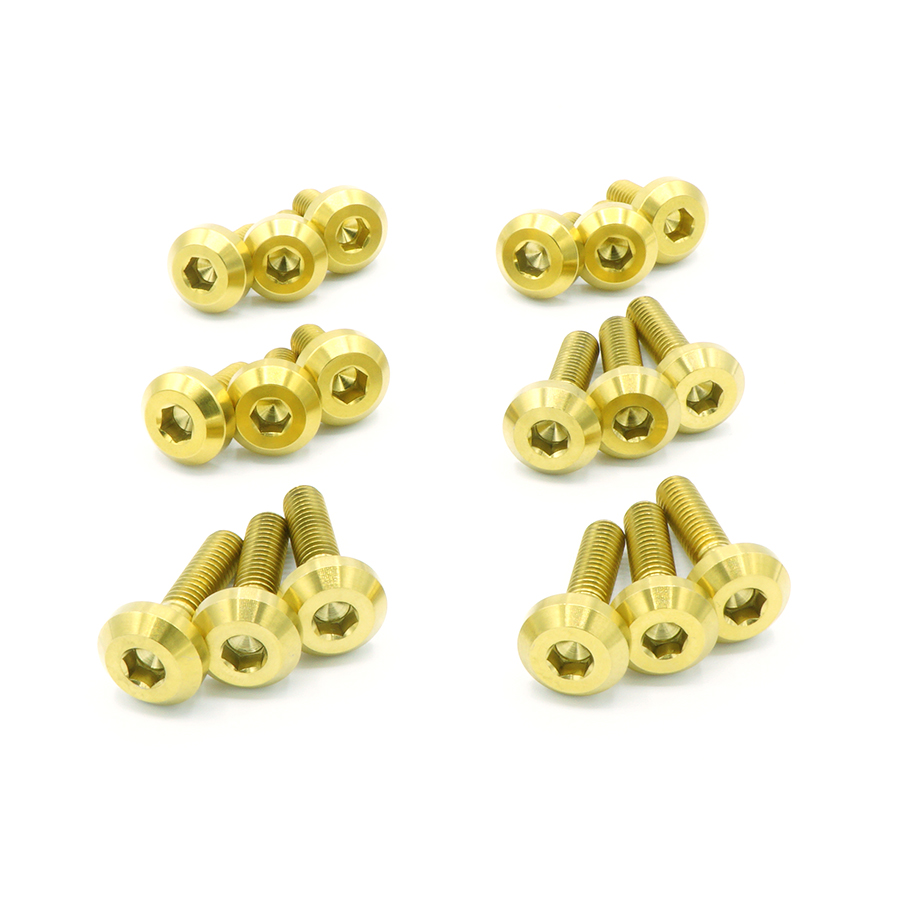 Evasive Motorsports: Dress Up Bolts Stage 1 Titanium Engine Kit ...