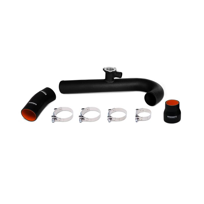 Evasive Motorsports: Mishimoto Hot-Side Intercooler Pipe Kit (Wrinkle Black) - Ford Mustang ...