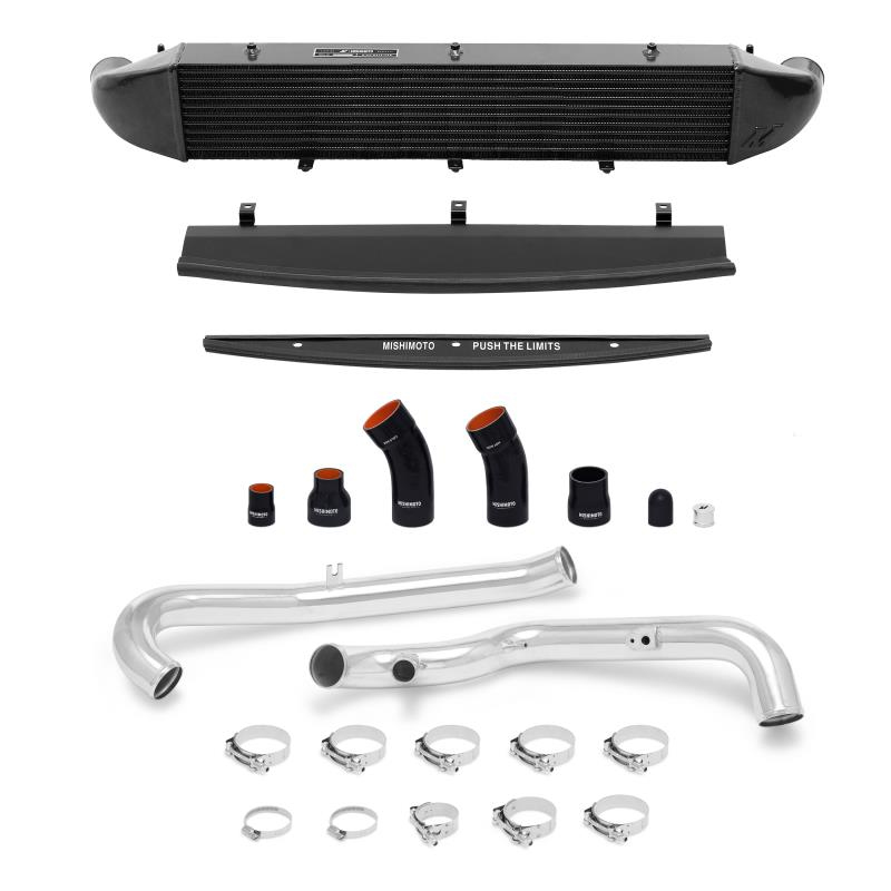 Evasive Motorsports: Mishimoto Performance Intercooler Kit (Black IC, Silver) - Ford Fiesta ST 14-19