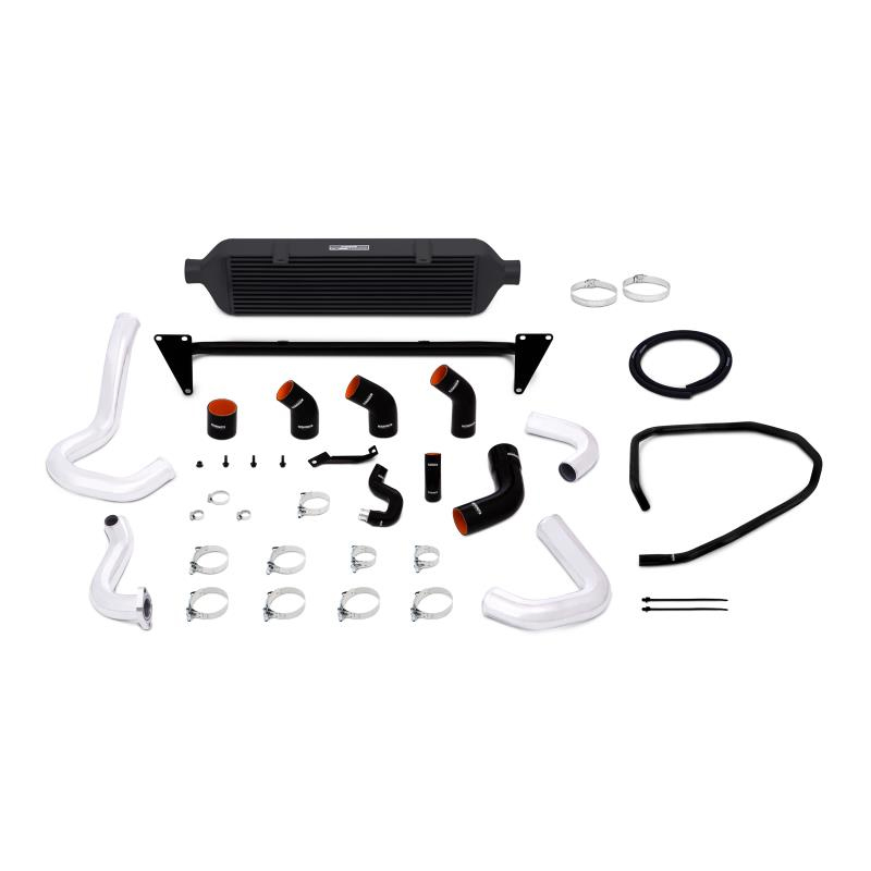 Evasive Motorsports: Mishimoto Front-Mount Intercooler Kit (Black) - Subaru WRX 15-21