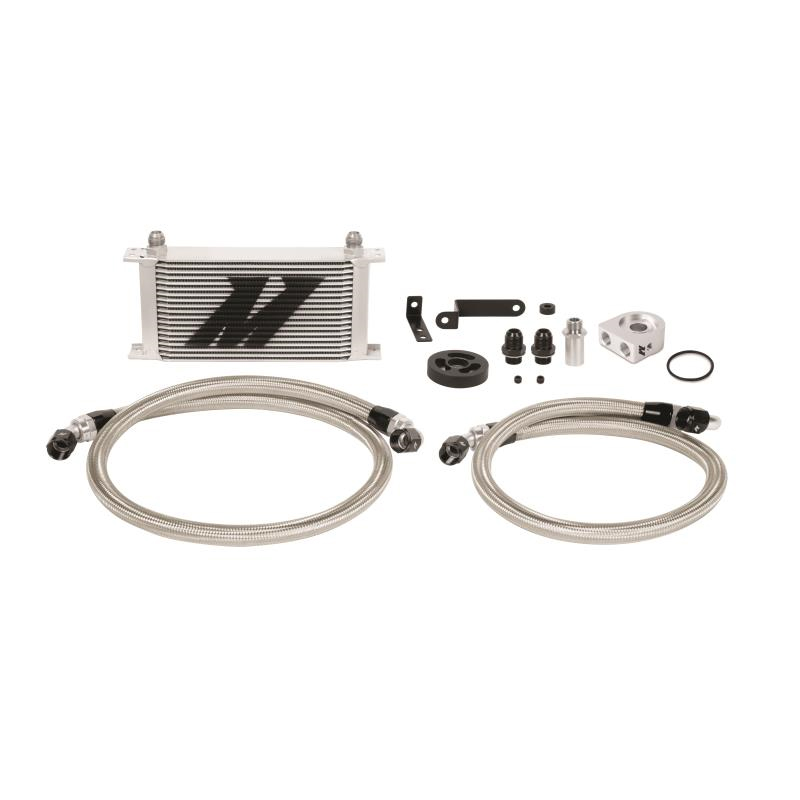 Evasive Motorsports: Mishimoto Oil Cooler Kits (Silver) - Subaru WRX 08-14