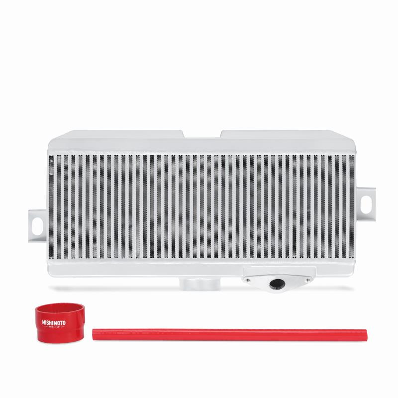 Evasive Motorsports: Mishimoto Top-Mount Intercooler Kit (Silver IC, Red Hose) - Subaru WRX STI ...