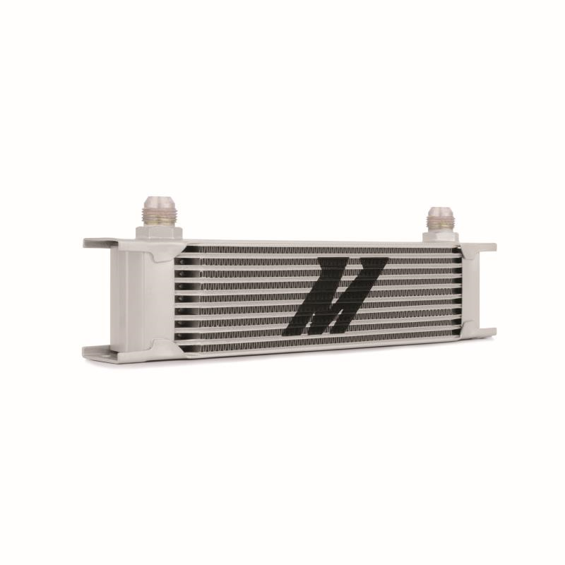 Evasive Motorsports: Mishimoto Universal 10 Row Oil Cooler - Silver