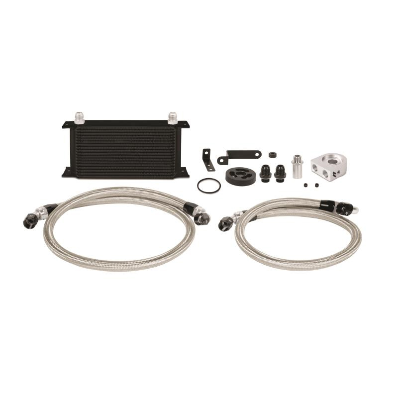 Evasive Motorsports: Mishimoto Oil Cooler Kits (Black) - Subaru WRX 08-14