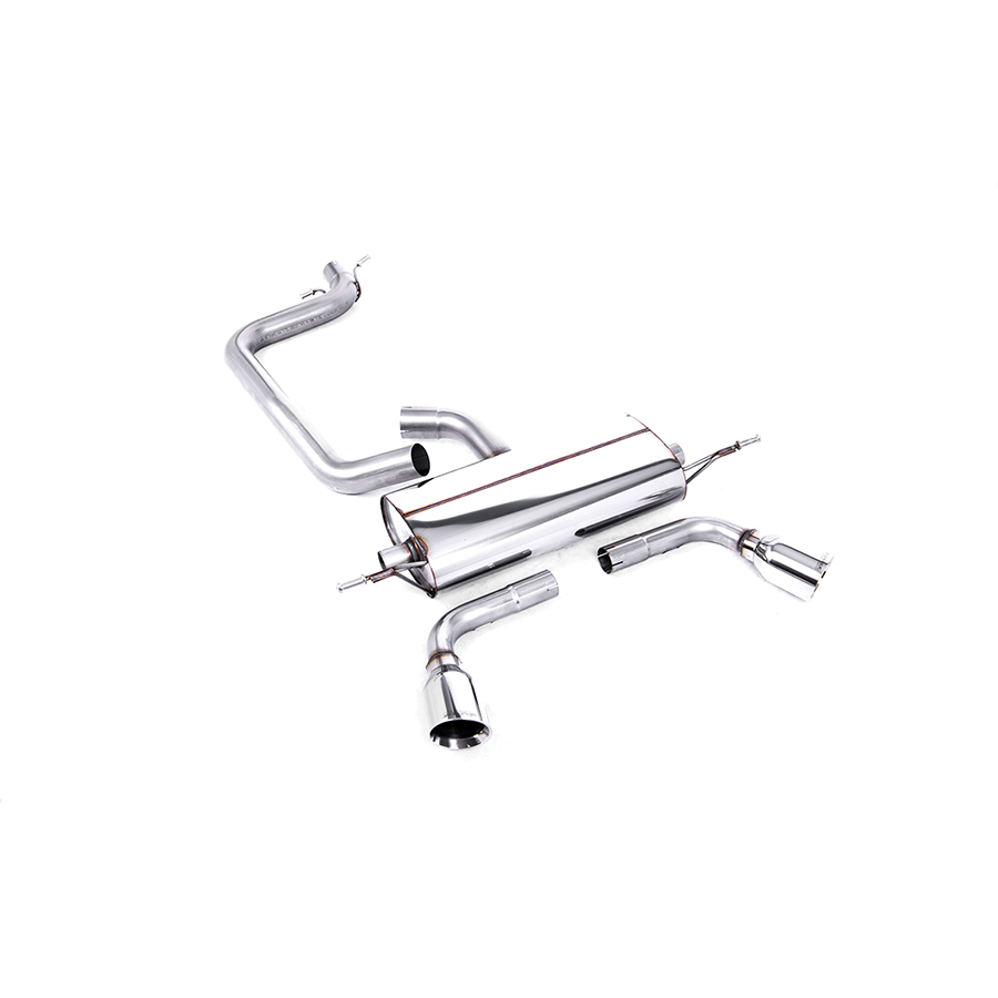 Evasive Motorsports: Milltek Cat Back Exhaust System (Non Resonated / GT-100 Polished Tips ...