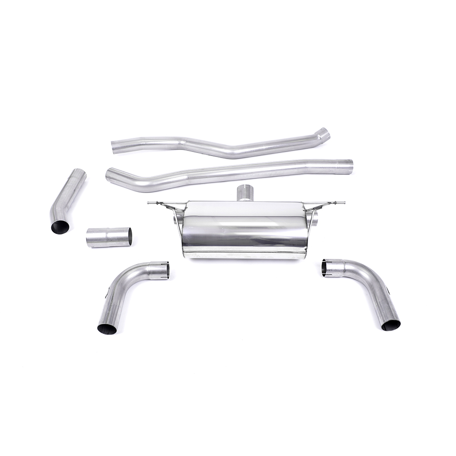 Evasive Motorsports: Milltek Race Cat Back Exhaust System (Jet-90 ...
