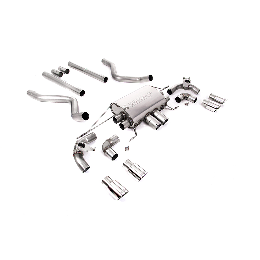 Evasive Motorsports: Milltek Valved Cat Back Exhaust System (Non ...