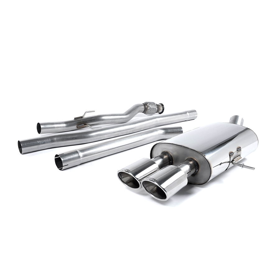 Evasive Motorsports: Milltek Cat Back Exhaust System (Non Resonated ...