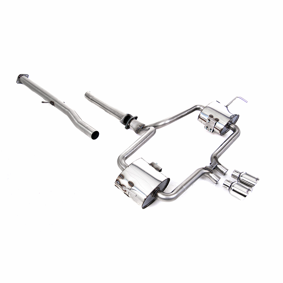 Evasive Motorsports: Milltek Cat Back Exhaust System (Non Resonated ...