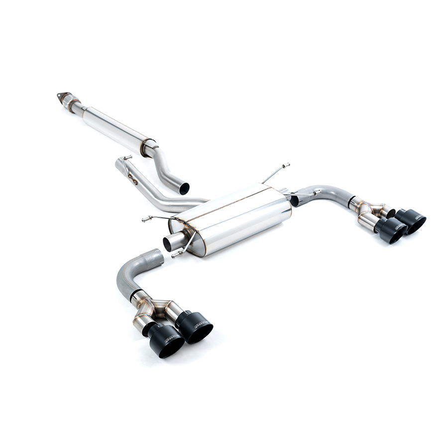 Evasive Motorsports: Milltek Cat Back Exhaust System (Resonated / Quad ...