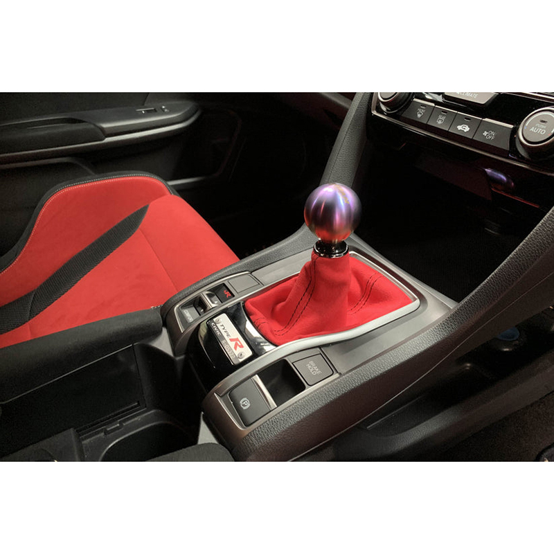Evasive Motorsports: Muse Shift Boot (Red Alcantara / Black Stitching ...