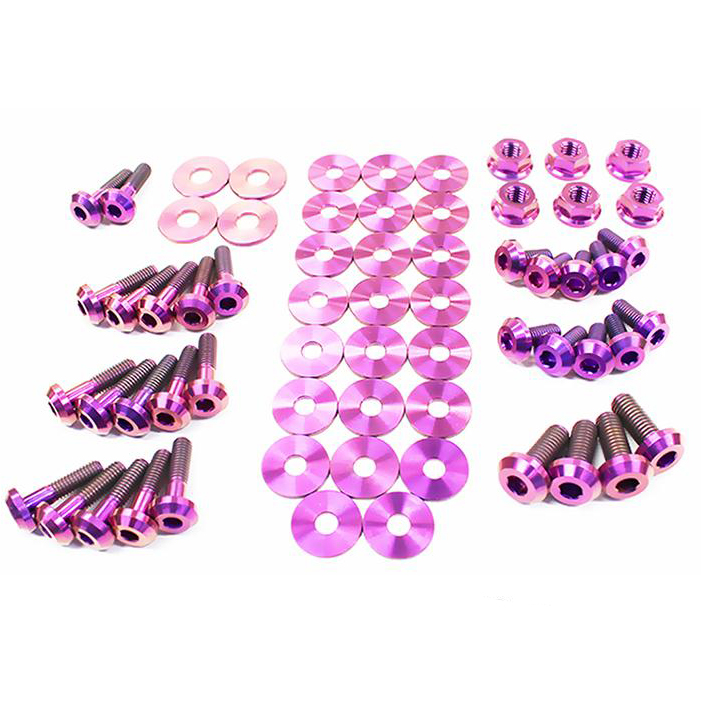 Evasive Motorsports: Dress Up Bolts Titanium Engine Bay Kit - Infiniti ...