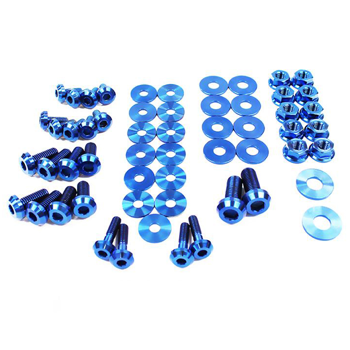 Evasive Motorsports: Dress Up Bolts Titanium Engine Bay Kit - Nissan ...