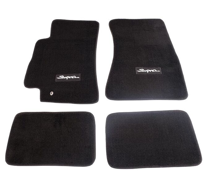 Evasive Motorsports: NRG Floor Mats - Toyota Supra w/ Supra Logo 4 ...