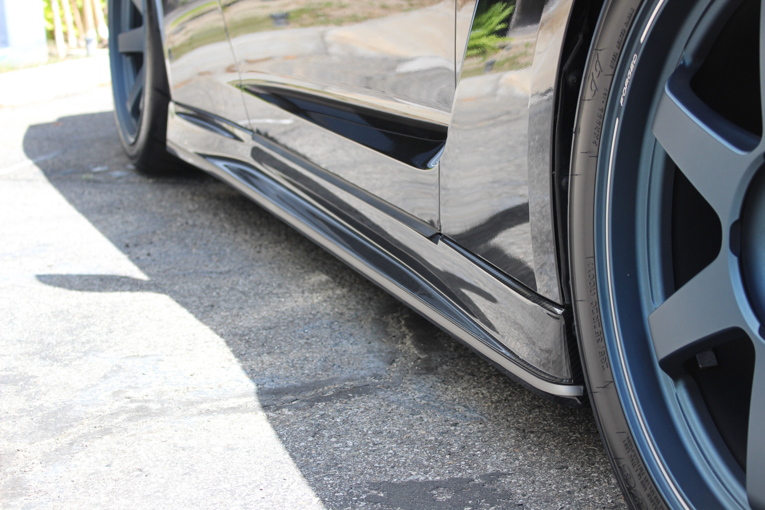 Evasive Motorsports: N-Tune Spec N Side Skirts (Carbon Fiber) - Nissan ...