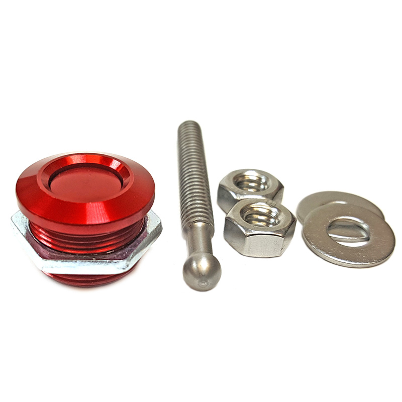 Evasive Motorsports: Quik Latch Red Mini Latch QL-25 (.875" / 22mm)