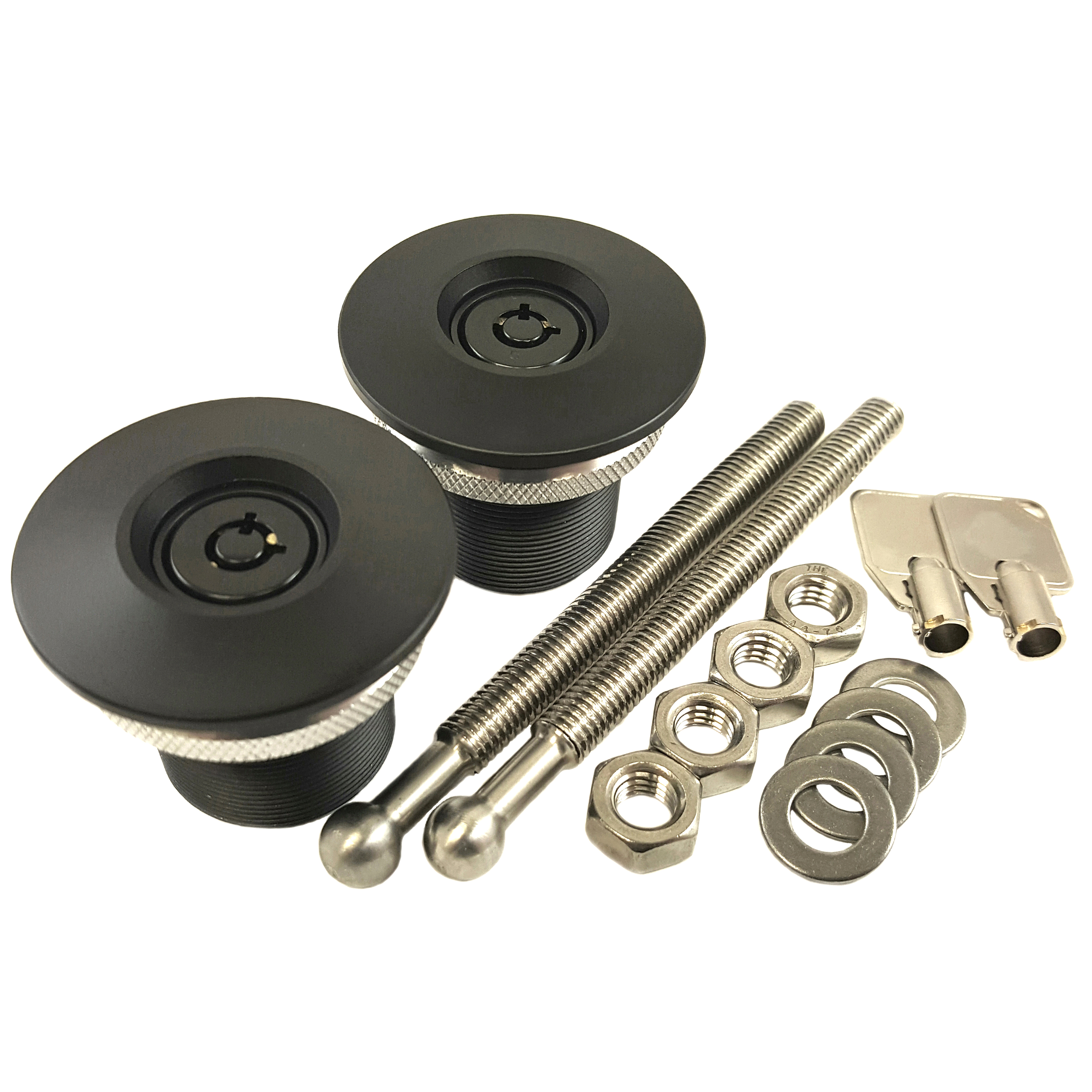 Evasive Motorsports: Quik Latch QL-38L Quik-Latch Lockable Hood Pin ...