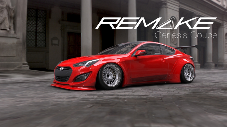 Hyundai Genesis Coupe Custom Body Kit