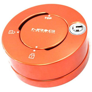 Evasive Motorsports: NRG Quick Release Lock - Orange