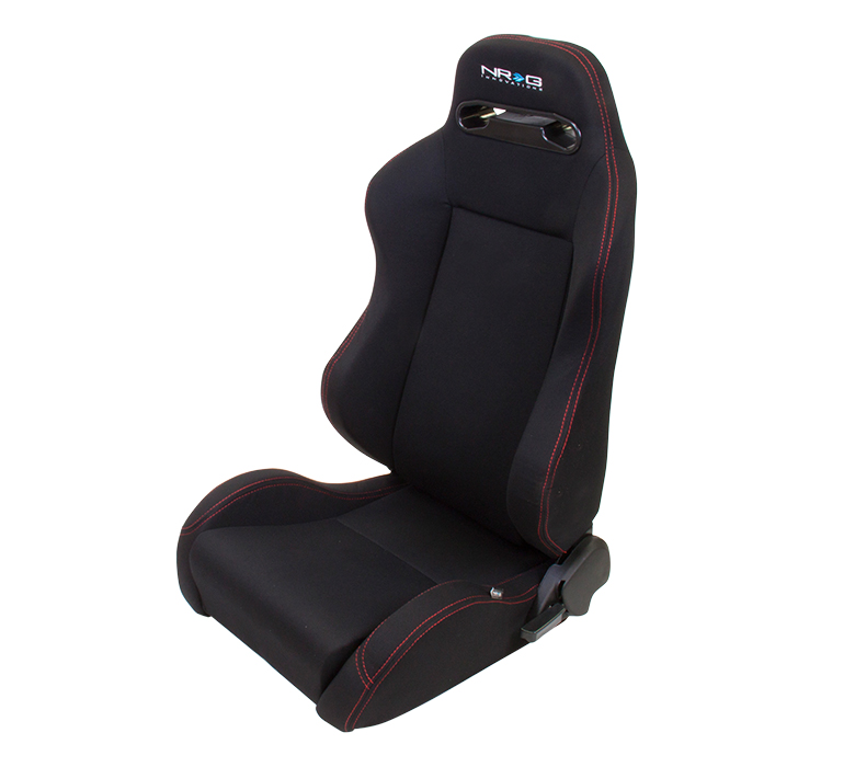 Evasive Motorsports: NRG Sport Seats Type-R Cloth Sport Seat Black w ...