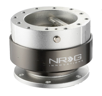 Evasive Motorsports: NRG Quick Release Gen 2.0 - Silver / Titanium Chrome