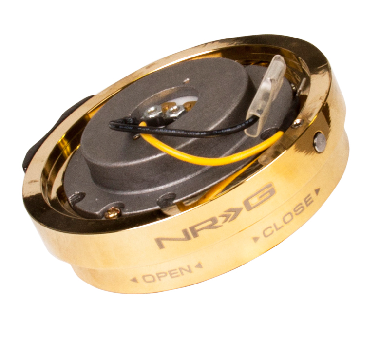 Evasive Motorsports: NRG Thin Quick Release - Chrome Gold