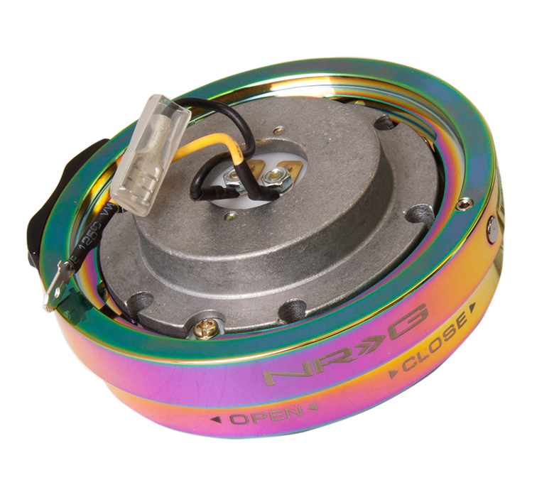 Evasive Motorsports: NRG Thin Quick Release - Neochrome